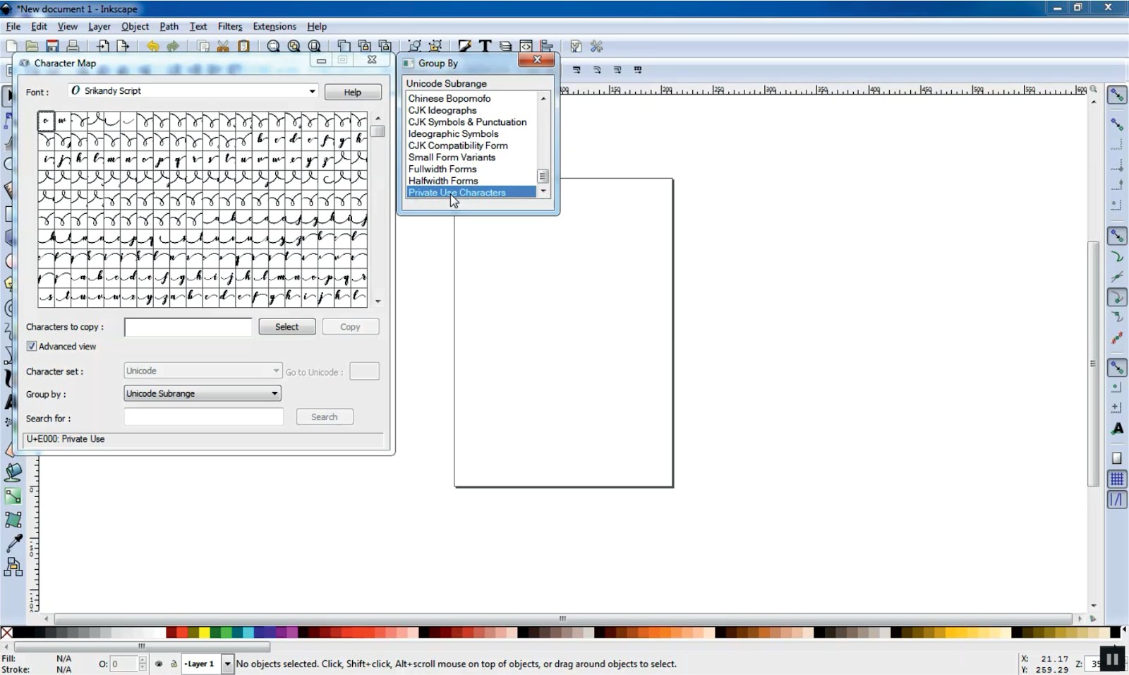 How to Add Glyphs and Swashes to Text