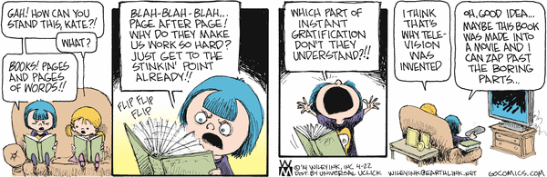 World of Cartoons and Comics: instant gratification