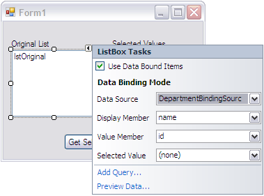 Code Seeker: Get SelectedValues from Listbox Control in VB.NET