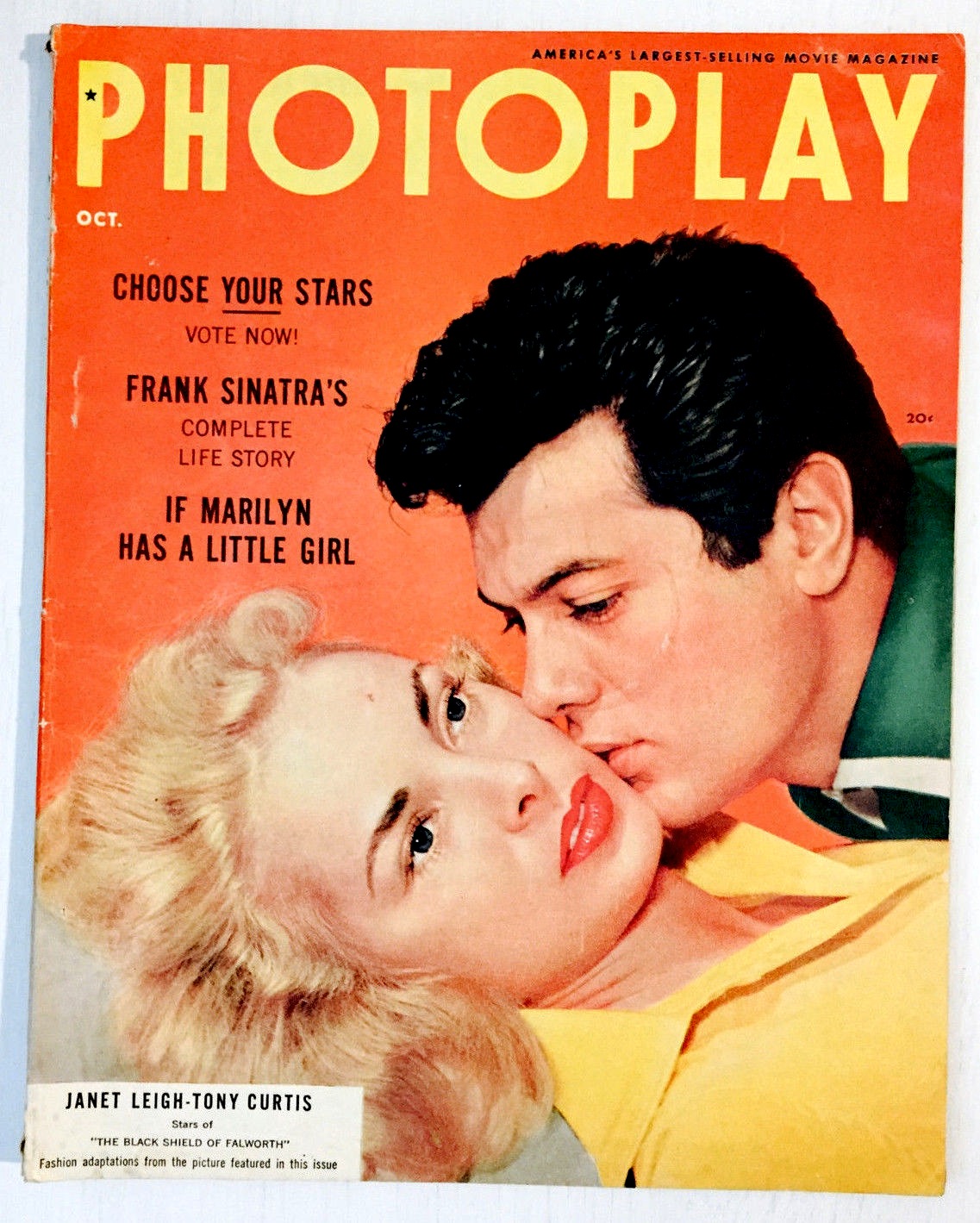Vintage Photoplay movie mag covers