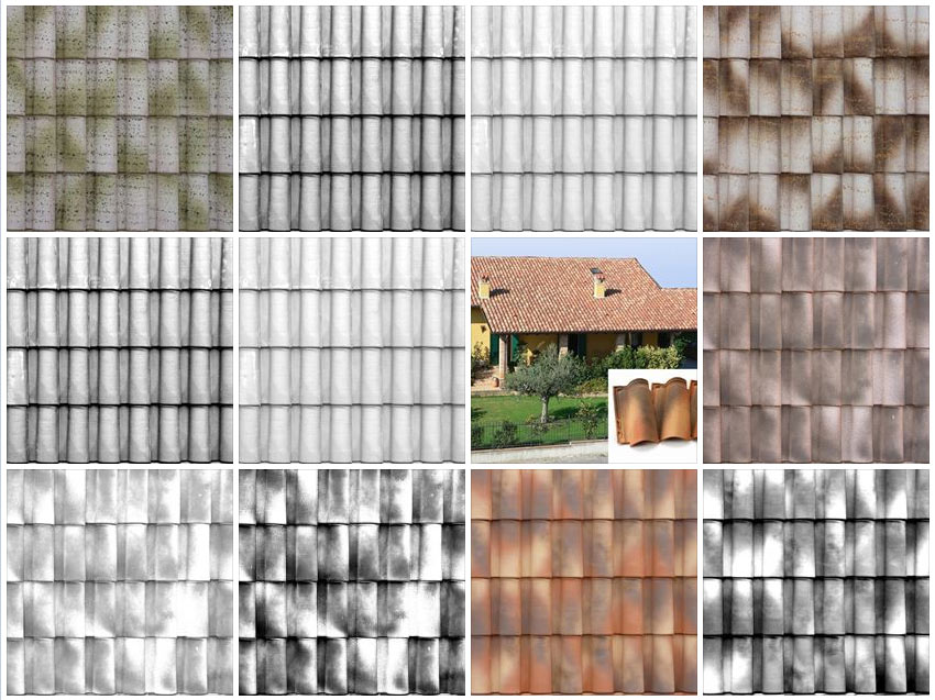 SKETCHUP TEXTURE: TEXTURE ROOFS