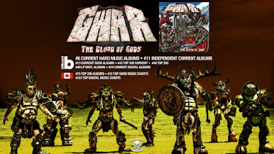 GWAR Lands On International Charts With New Album THE BLOOD OF GODS