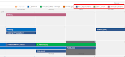 How to overlay Office 365 shared calendar with SharePoint Calendar ...