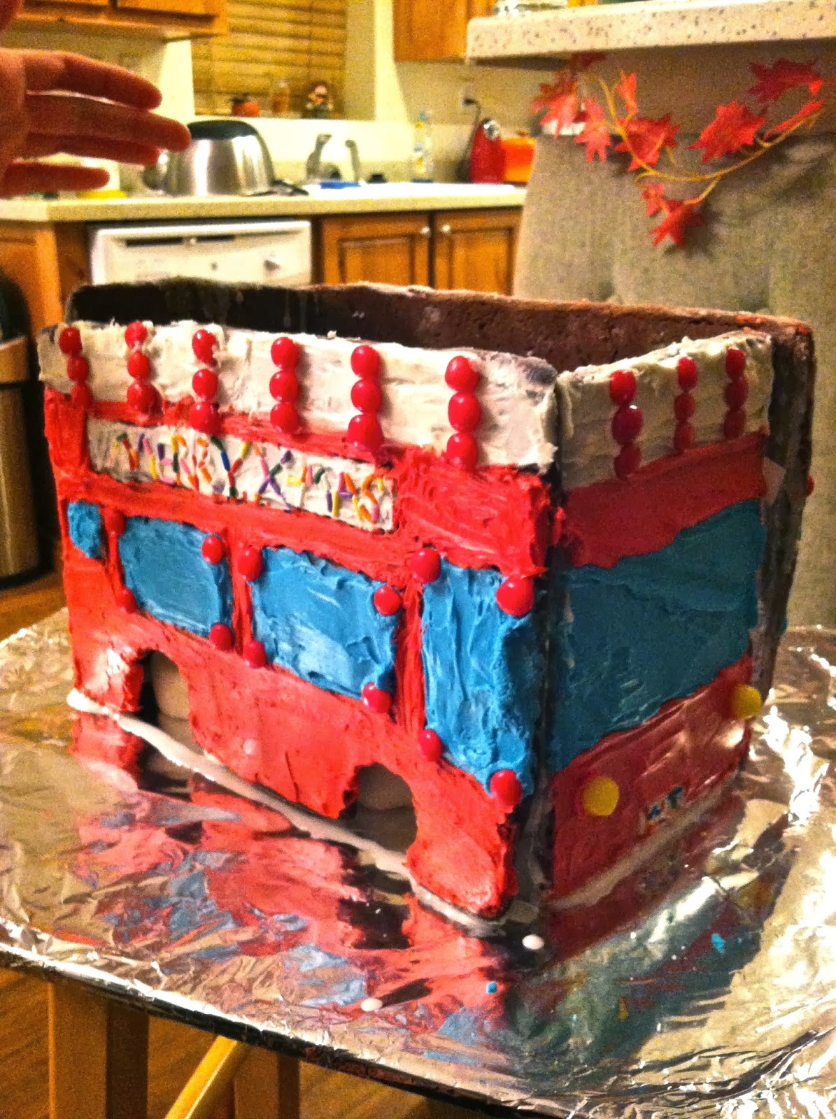 Yours, Kenna : How (Not) to Build a Gingerbread Bus: A Guide to Failure