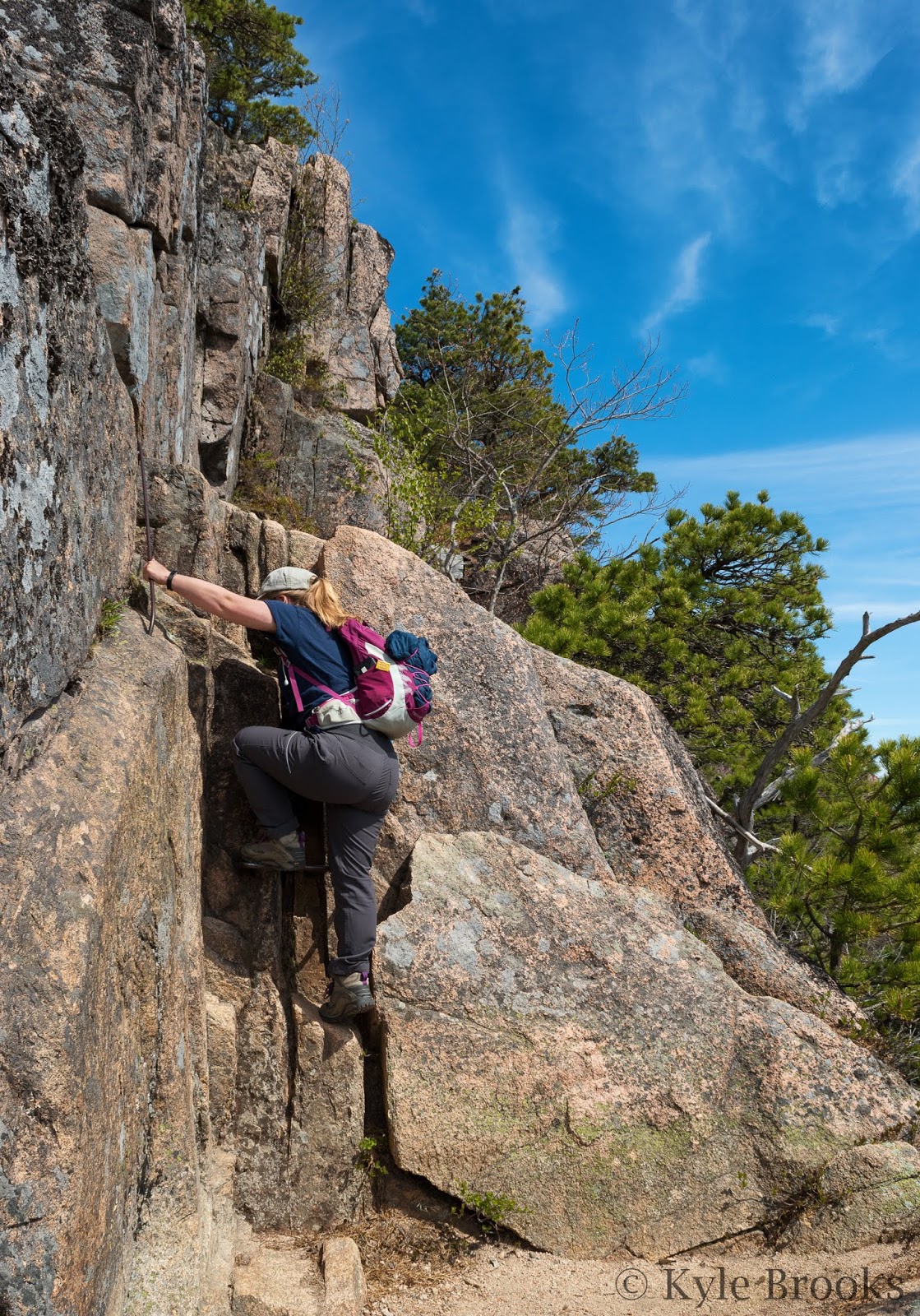 Beehive Hike Acadia Me
