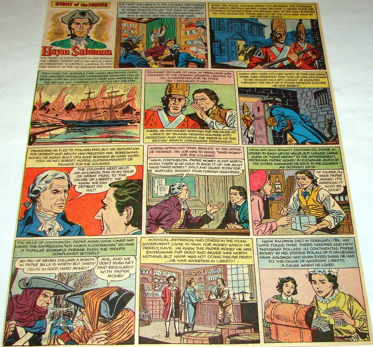 Middle East Facts: Haym Salomon 1740 - 1785 -- United States ...