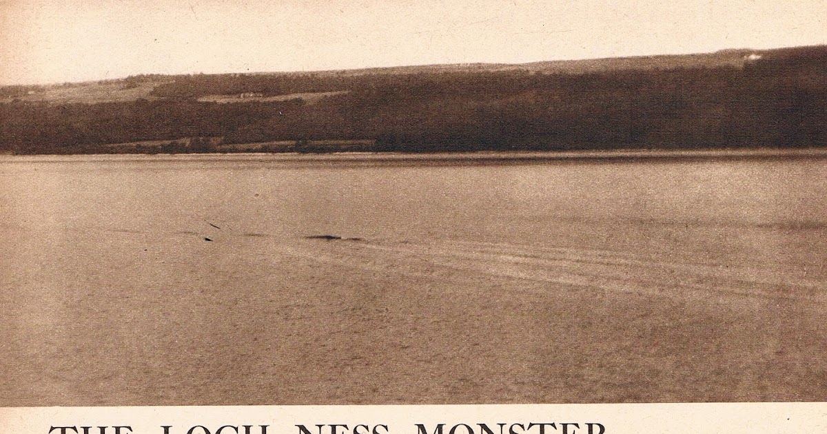 LOCH NESS MONSTER: An Old Nessie Article from 1934