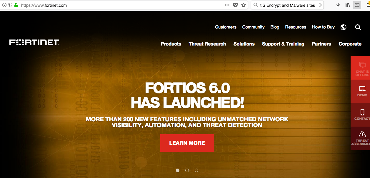 Ken Felix Security Blog: Fortinet ( FTNT ) has release v5.6.0 FortiOS