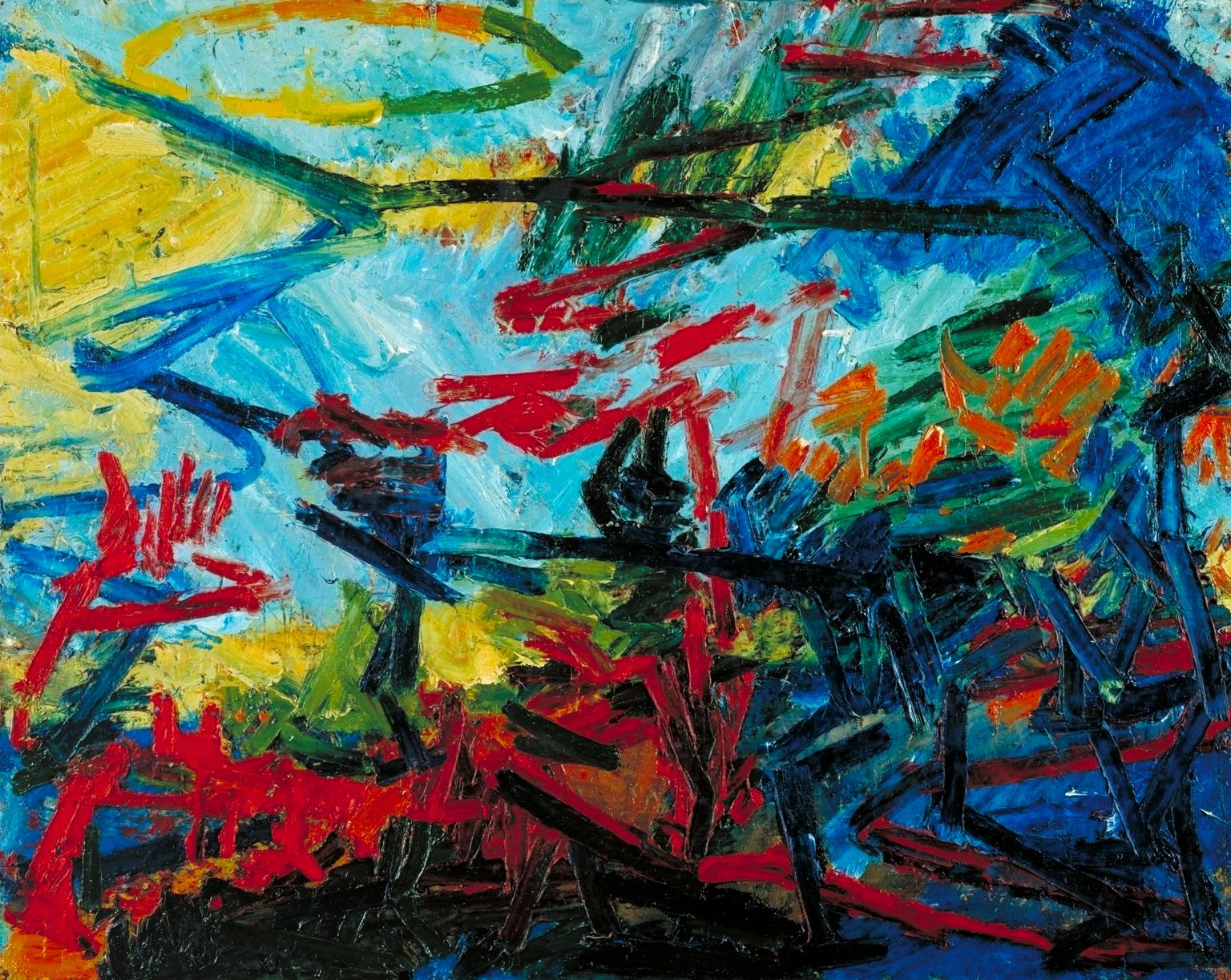 Spencer Alley: Frank Auerbach Paintings (Tate)