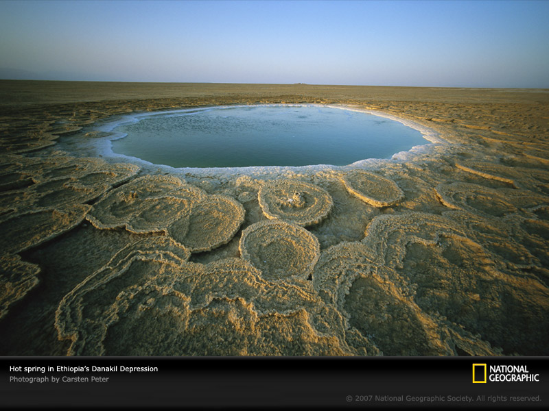 BROAD CANVAS: DANAKIL DEPRESSION: THE HOTTEST PLACE ON EARTH