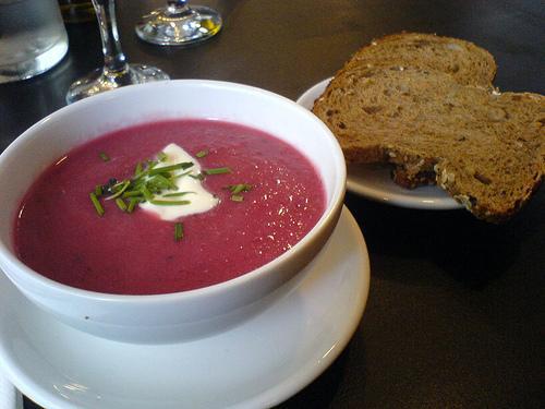 Les Escapades Gourmandes d'Emi: Potage Betterave-Poireau