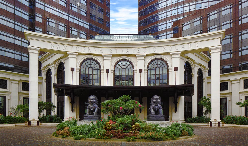 sampoerna strategic square gedung termegah di asia