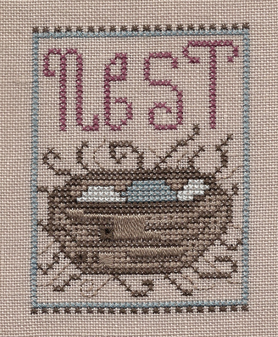 Garden Grumbles and Cross Stitch Fumbles: Nest Complete...Empty Nest