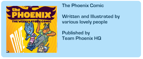 The Phoenix Comic by various lovely artists / illustrators (Phoenix Comics)