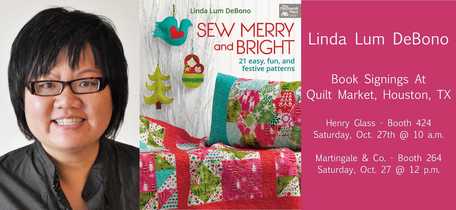 Henry Glass Fabrics: Quilt Market: Linda Lum DeBono