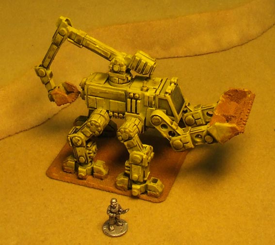 DROPSHIP HORIZON: GZG Salute Preview - Engineering and Construction Mecha