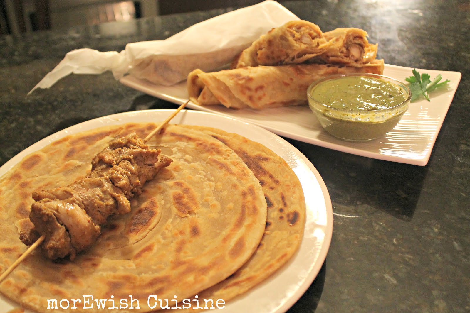 morEwish Cuisine by Mahwish: Chicken Cheese Paratha Roll | Copycat ...