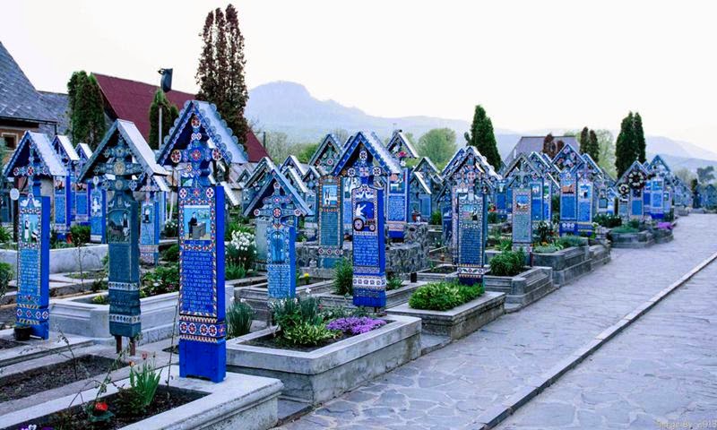 The Merry Cemetery of Sapanta, Romania