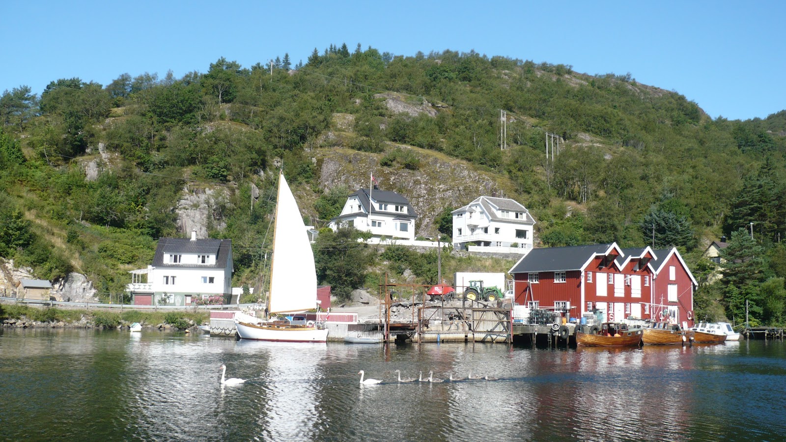 S/Y PALLADIUM: Rekefjord, Norwegen, 10. bis 12. August 2012