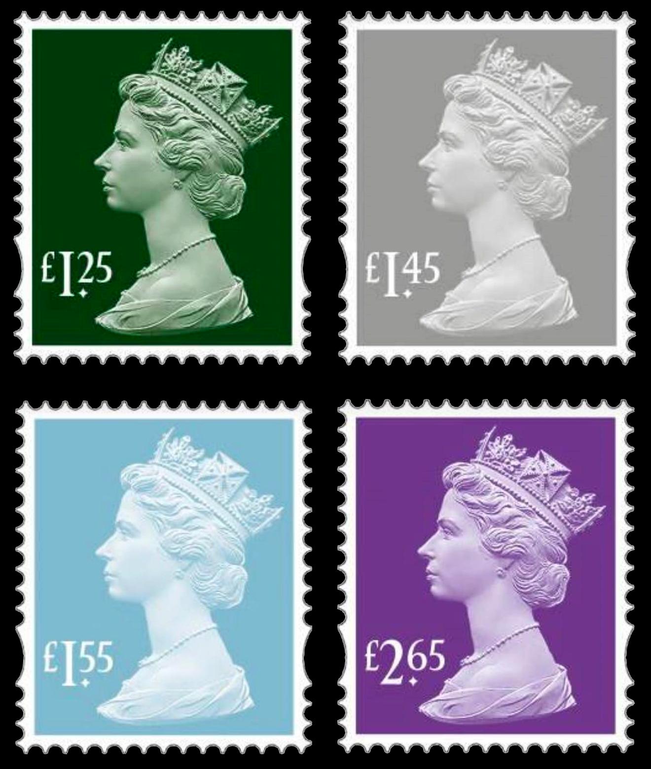 GULFMANN STAMPS WORLD: GREAT BRITAIN ~ Machin Definitives
