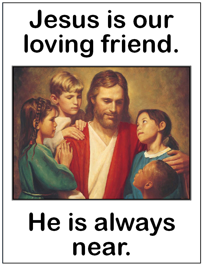 The Primary Pad: Jesus Is Our Loving Friend