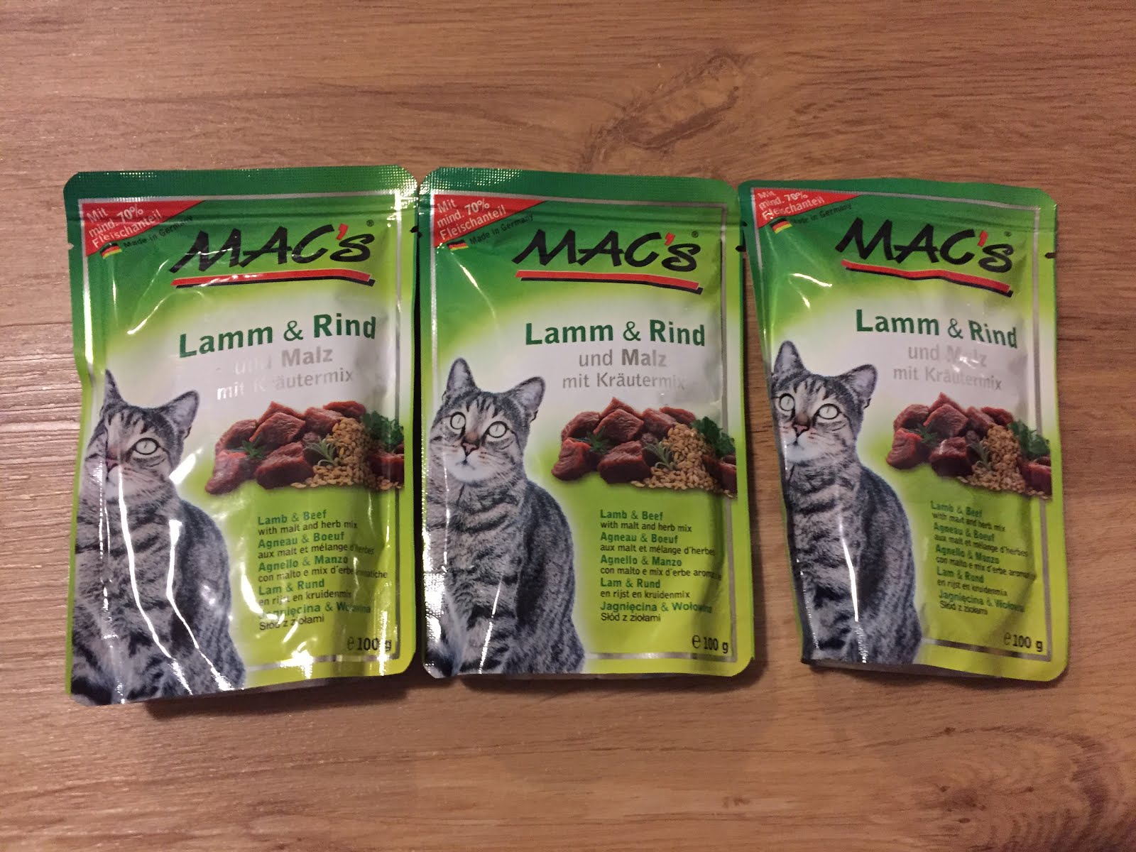 Produkttest: MAC's Katzenfutter