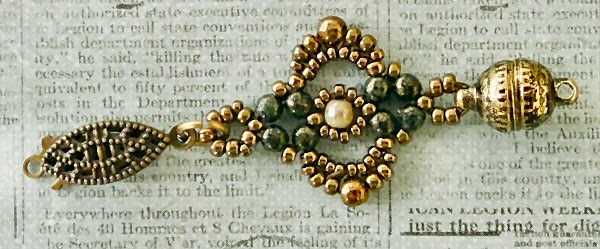 Linda's Crafty Inspirations: Free Beading Tutorial: Lovely Lace Bracelet