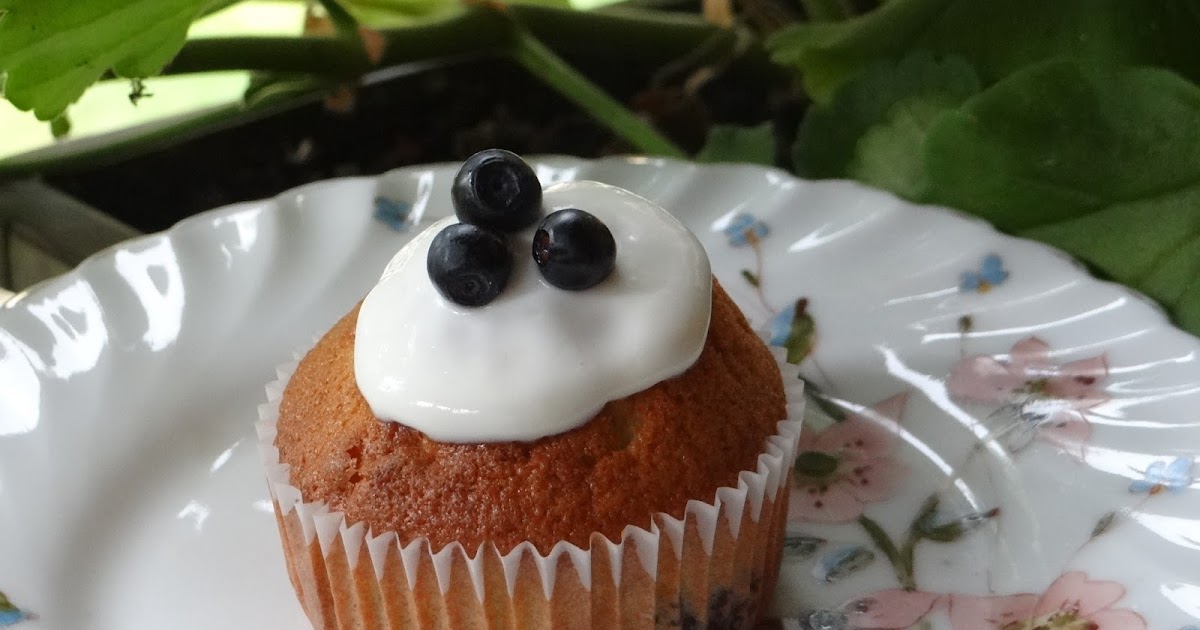 Pyszne muffinki jagodowe