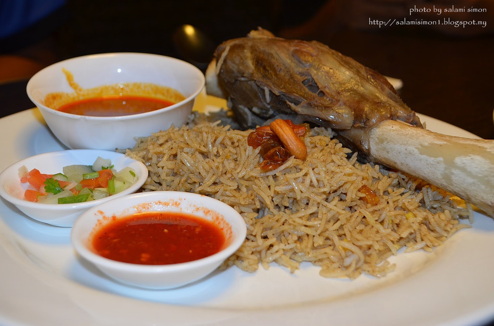 Sedapnya Arabic Lamb Mandy di Souq Cafe! - Amie's Little Kitchen