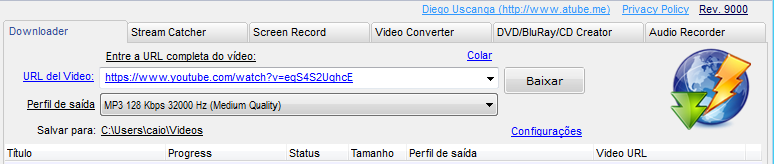 Web Sensacional: Como utilizar aTube Catcher