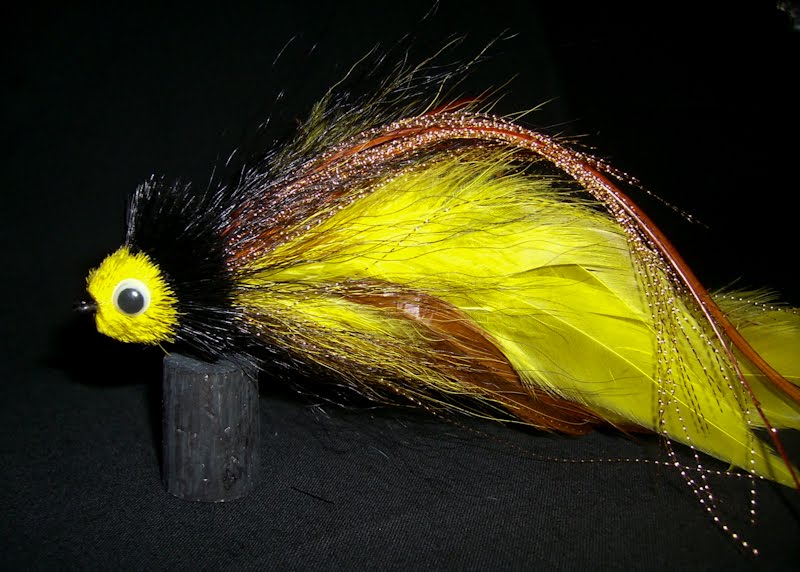 Pike fly-fishing articles: Bad ass musky flies