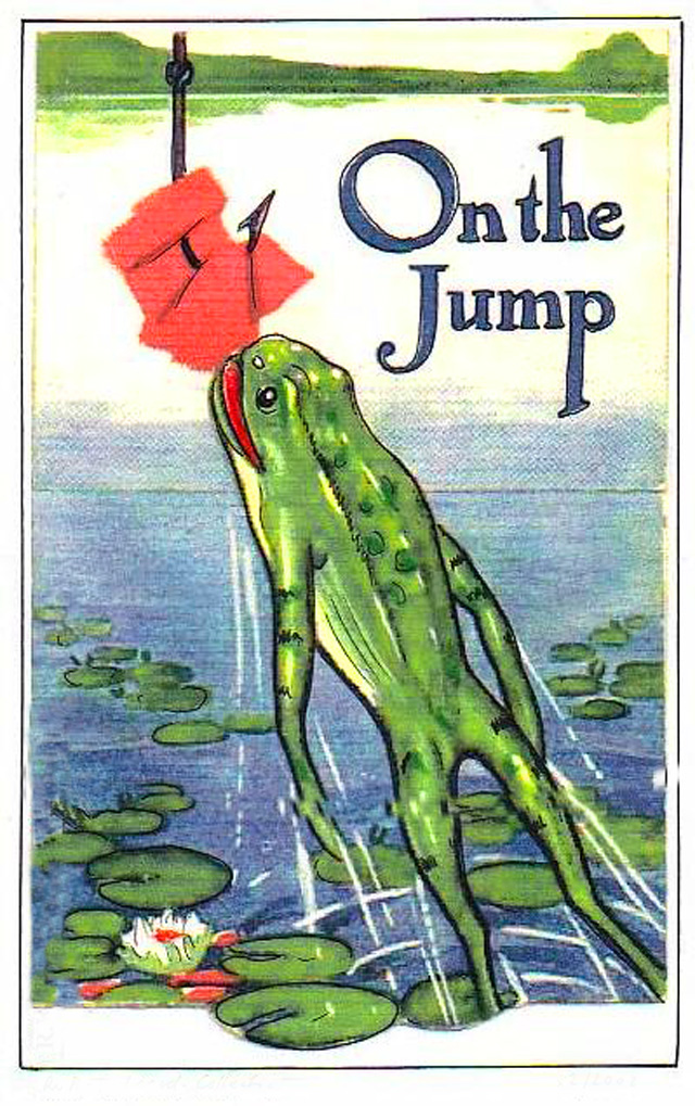 Frog Hopper Glen: Vintage Frog Postcards - Froggies through the Years