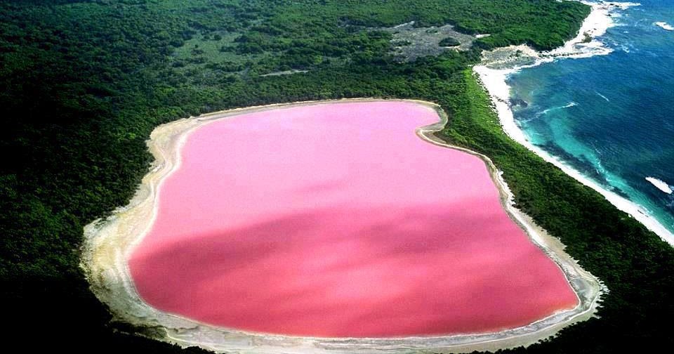Un lago... rosa !! Da vedere... (clicca la foto)