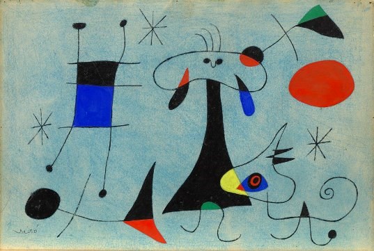 A Través del Uniberto: El surrealismo de Joan Miró (1893-1983)