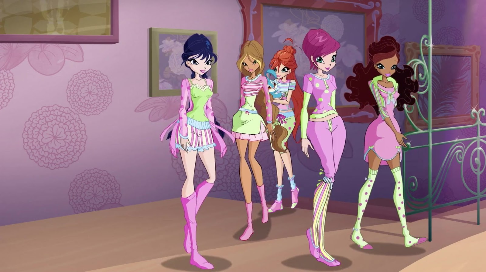 Resumen e imágenes del 3º episodio "The Flying School" Winx Club 6º ...