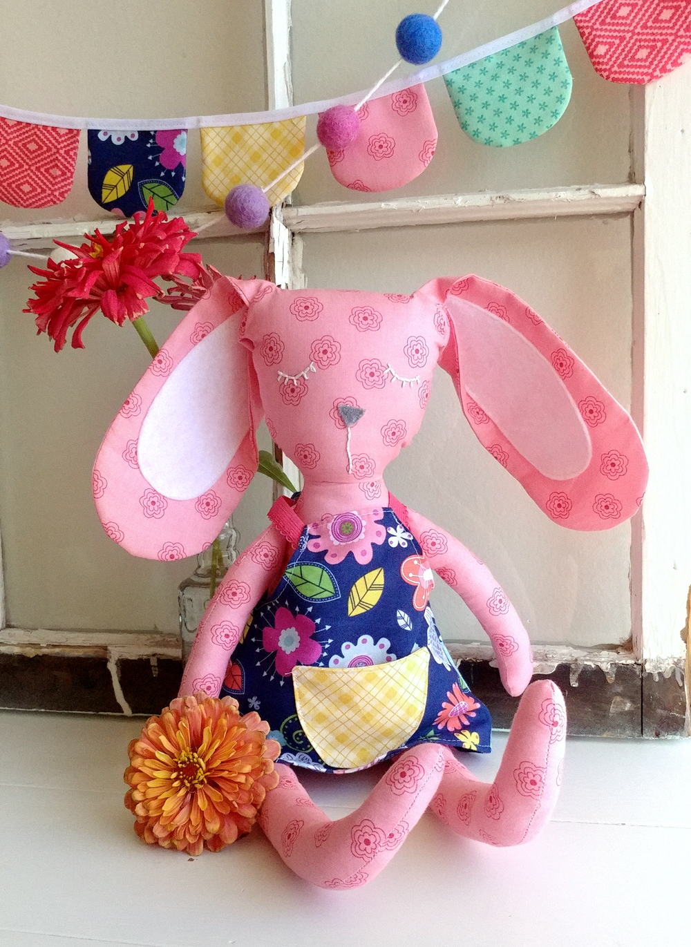 Sew a Bunny Softie with the new Cricut Maker - Ameroonie Designs