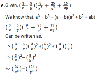 R.D. Sharma Solutions Class 9th: Ch 4 Algebraic Identities Exercise 4.4