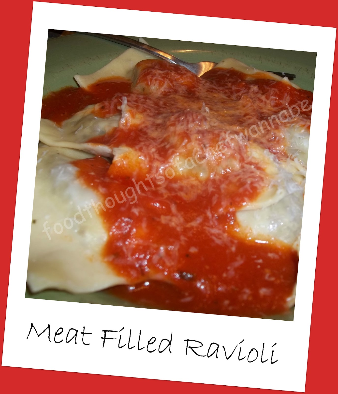 FoodThoughtsOfaChefWannabe: Who is hungry for homemade RAVIOLI?!?