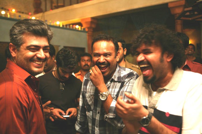 Mankatha Shooting Spot Stills ~ Movie Master Effect