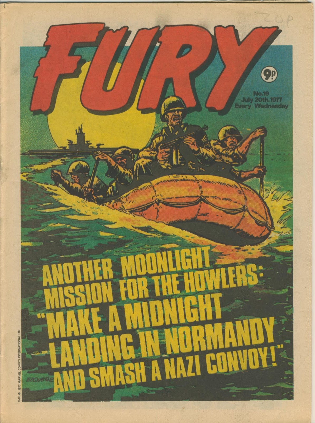 Boys Adventure Comics: Fury comic cover gallery (7)