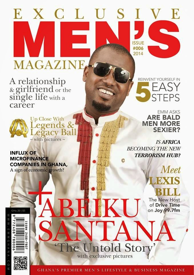 Glamour Magazine GH: PHOTOs Okay FM’s Abeiku Santana covers 6th Edition ...