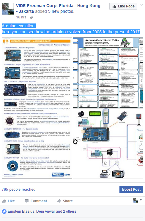Dwika Sudrajat 785 People Reached Arduino Evolution From 2005 To The