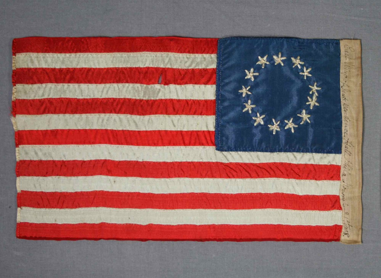 Inside the Conservator's Studio: The conservation of a Betsy Ross flag