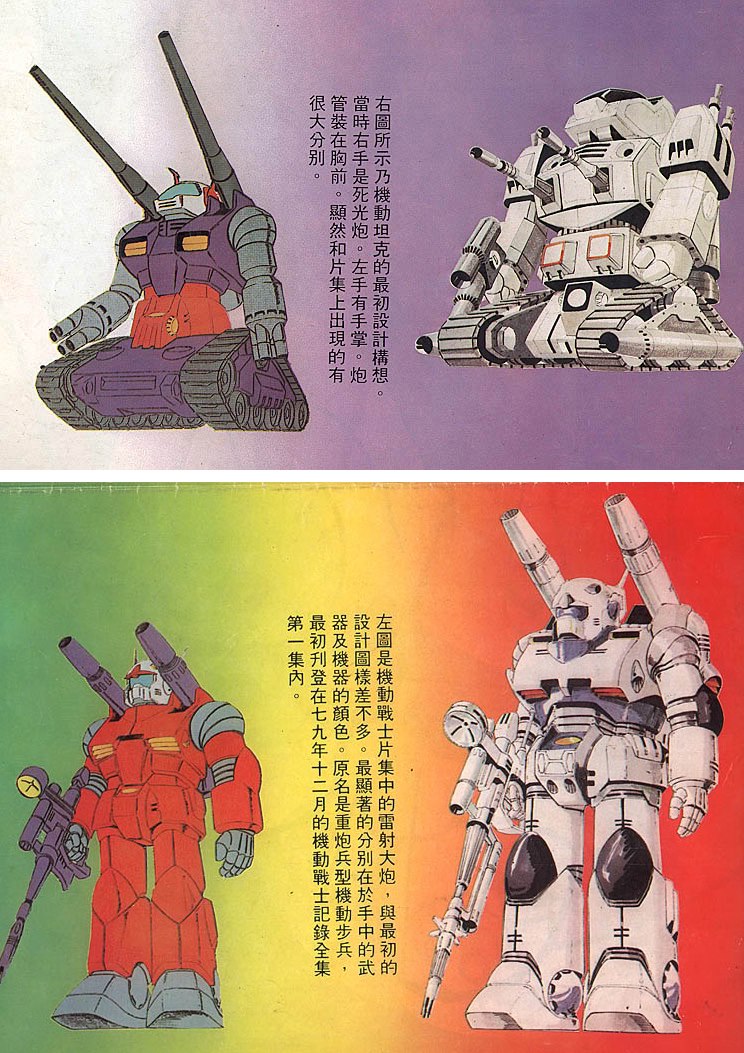 GUNDAM GUY: Gundam Artworks: Initial Gundam Design [Updated 9/30/12]