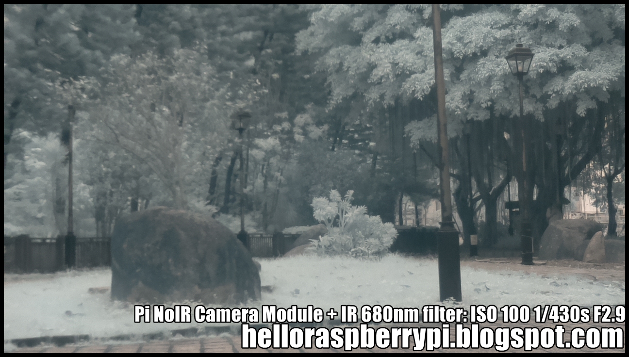 Hello Raspberry Pi: Test Pi NoIR Camera Module with Infrared filter ...