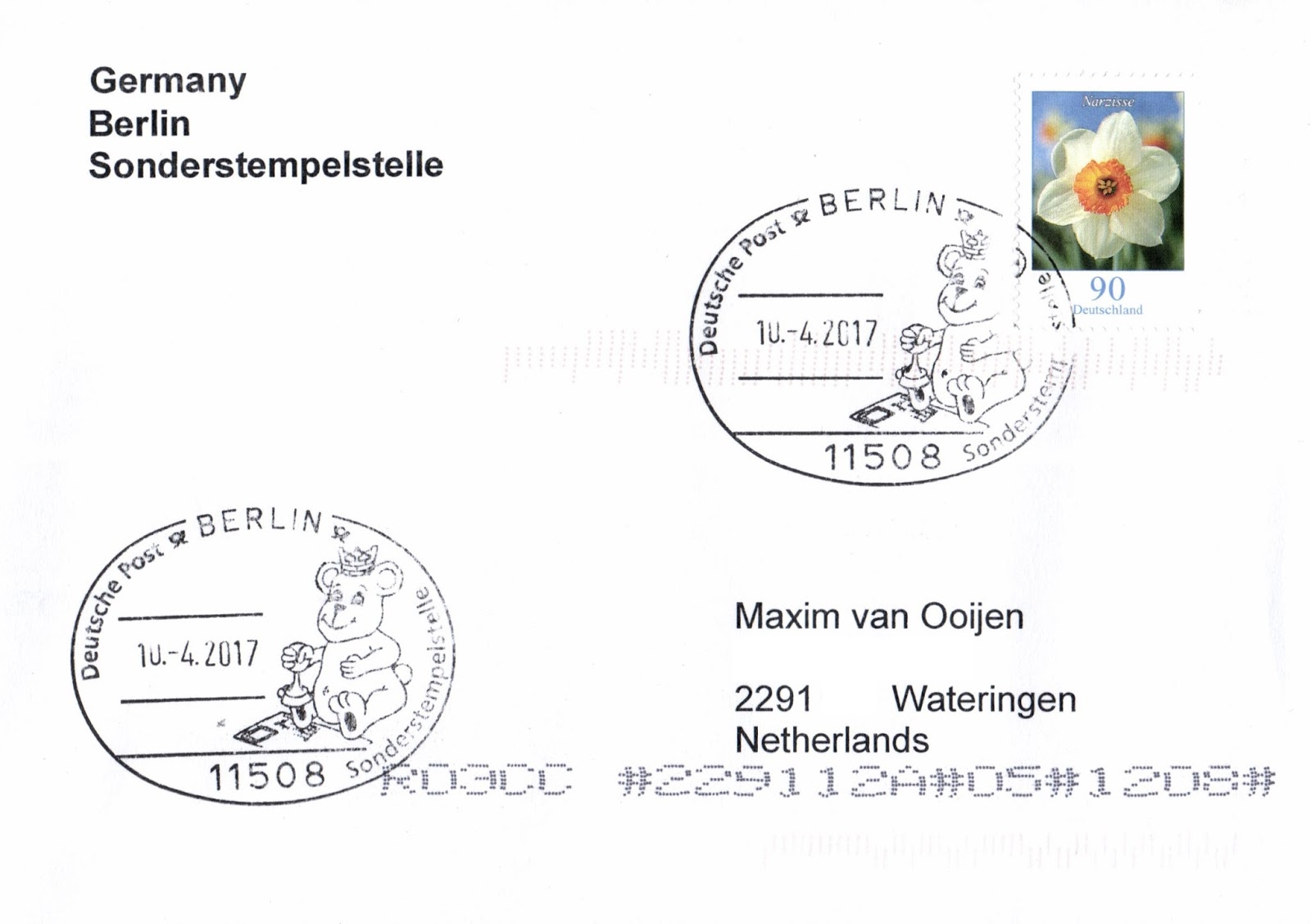 World envelope collection: Germany - Berlin - Sonderstempelstelle