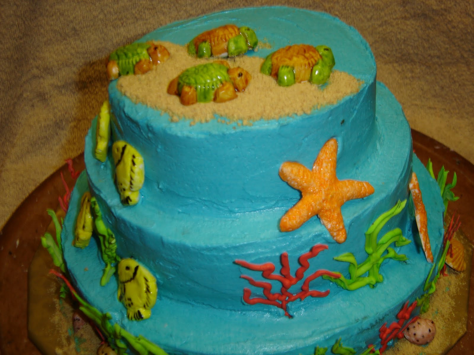 Tasty Pastry Cakes and More: Sea turtles