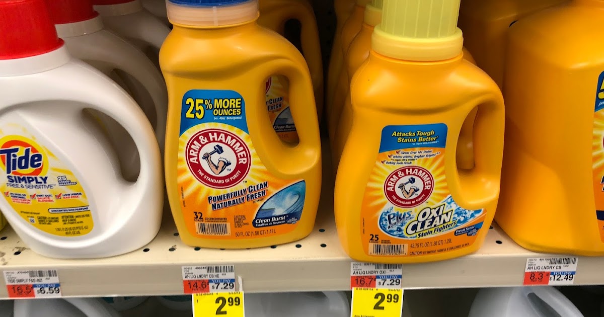 CVS: Arm & Hammer Laundry Detergent 99 Cents Per Bottle (Usually $7.29!)