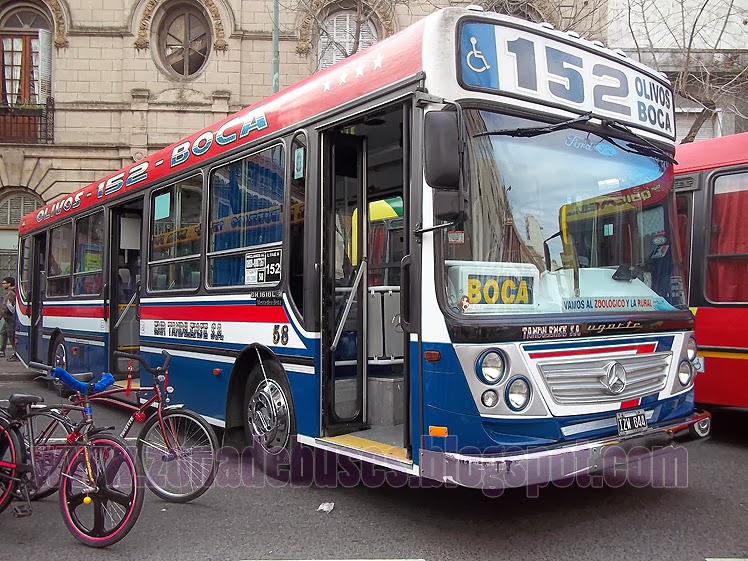 Colectibus - Zona de Buses: LINEA 152