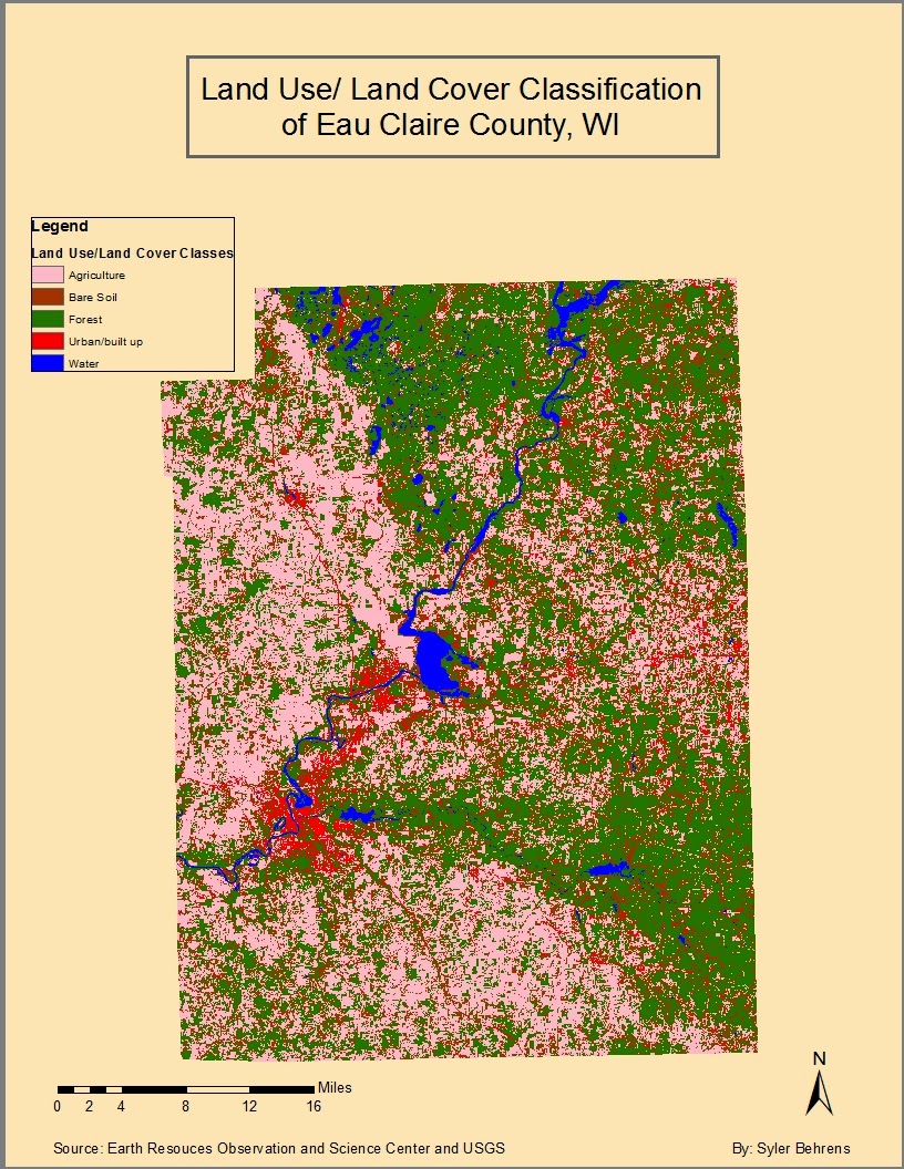 Advanced Remote Sensing: Geog 438: Lab 4: Unsupervised Classification